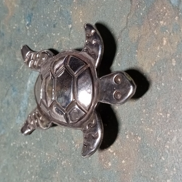 Navajo | Jewelry | Vintage Navajo Jimmy Emerson Sea Turtle Pin Brooch ...